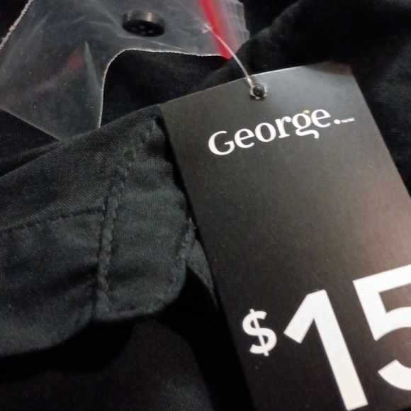 George | Tops | George Black Long Sleeved Top | Poshmark
